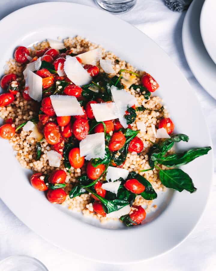Quick Italian Couscous | Josie + Nina