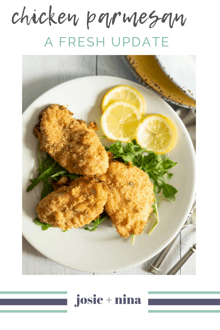 mom's chicken parmesan | Josie + Nina