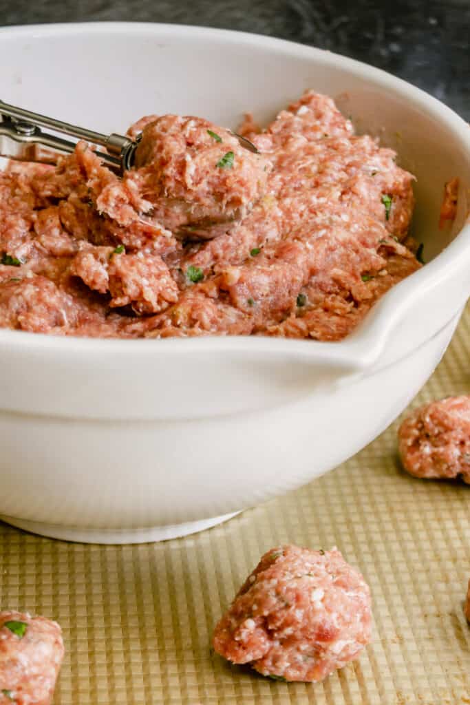 Homemade Italian Meatballs | Josie + Nina