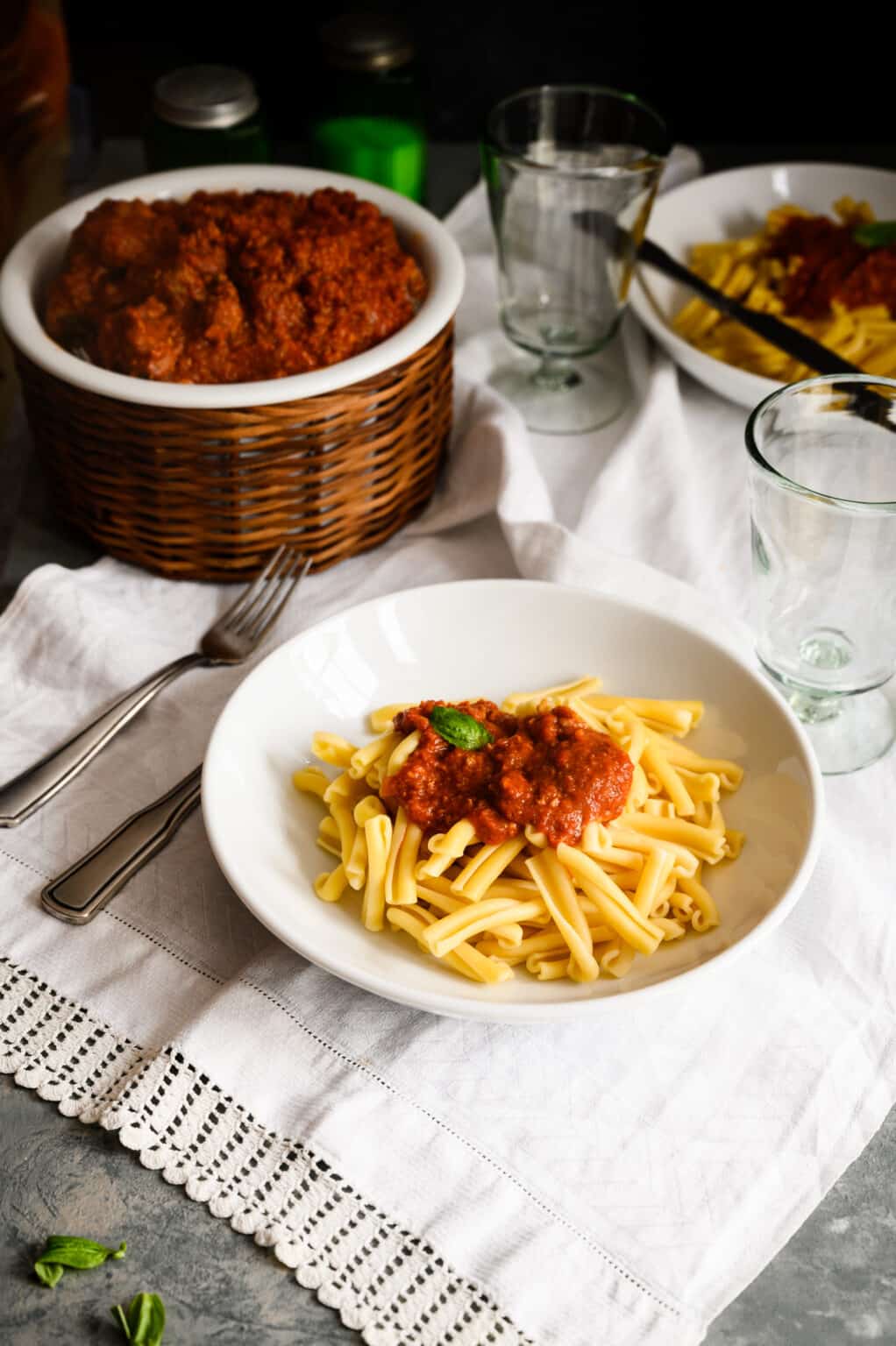 Red Pasta Sauce with San Marzano Tomatoes | Josie + Nina