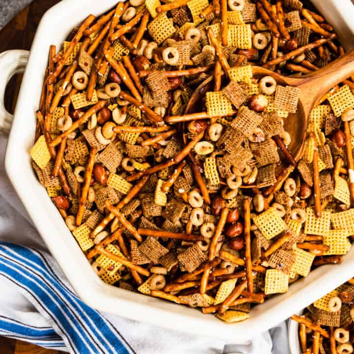 JP's Chex Party Mix | Josie + Nina