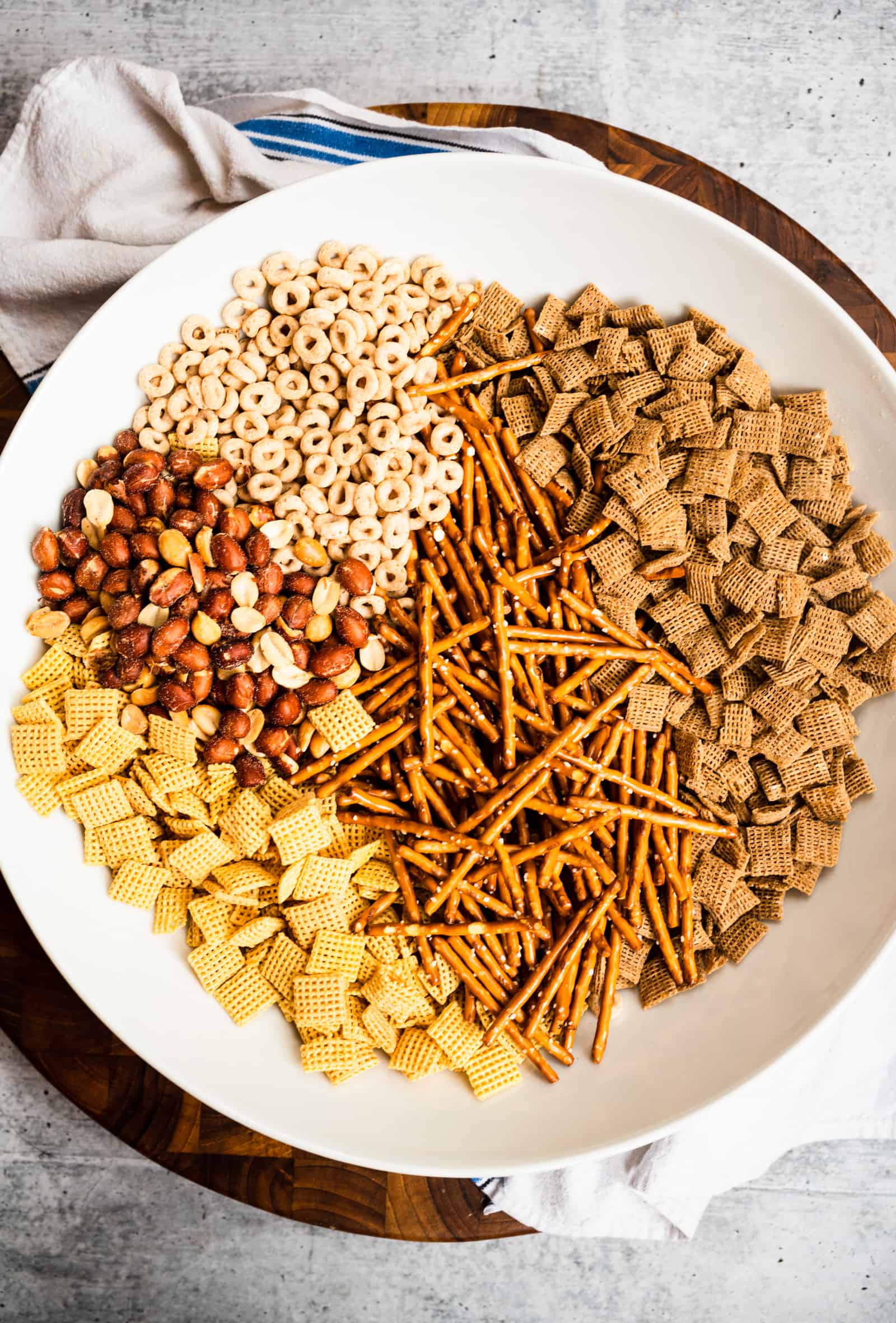 JP's Chex Party Mix | Josie + Nina