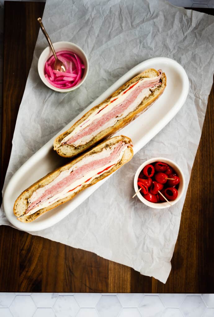 Italian Pressed Sandwiches (Cold) | Josie + Nina