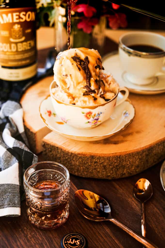 Stracciatella Italian Affogato | Josie + Nina