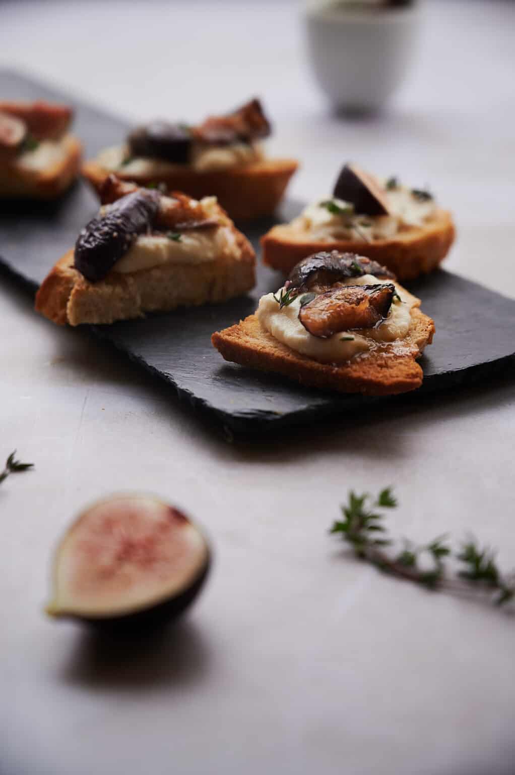 Whipped Ricotta Toast with Figs | Josie + Nina