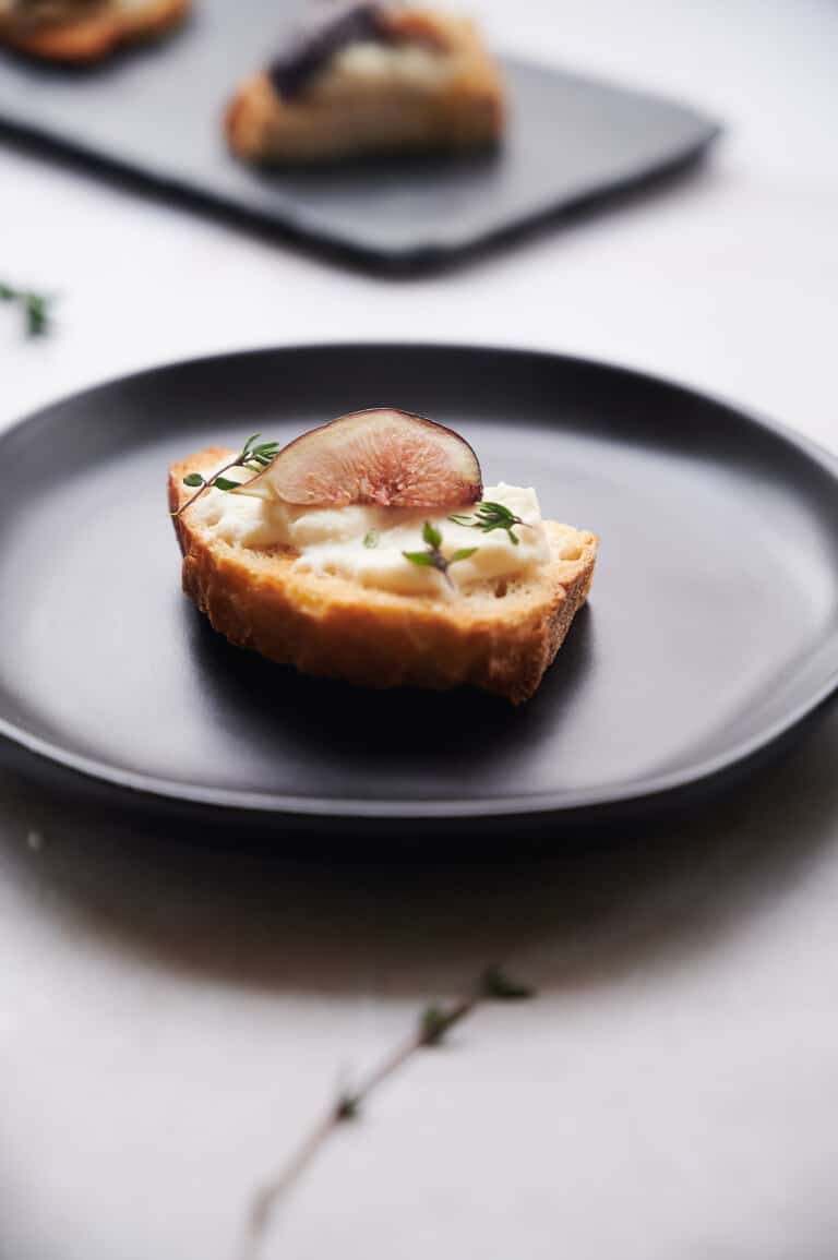 Whipped Ricotta Toast with Figs | Josie + Nina