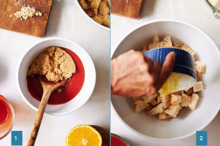 Easy Tomato Pudding Recipe | Josie + Nina