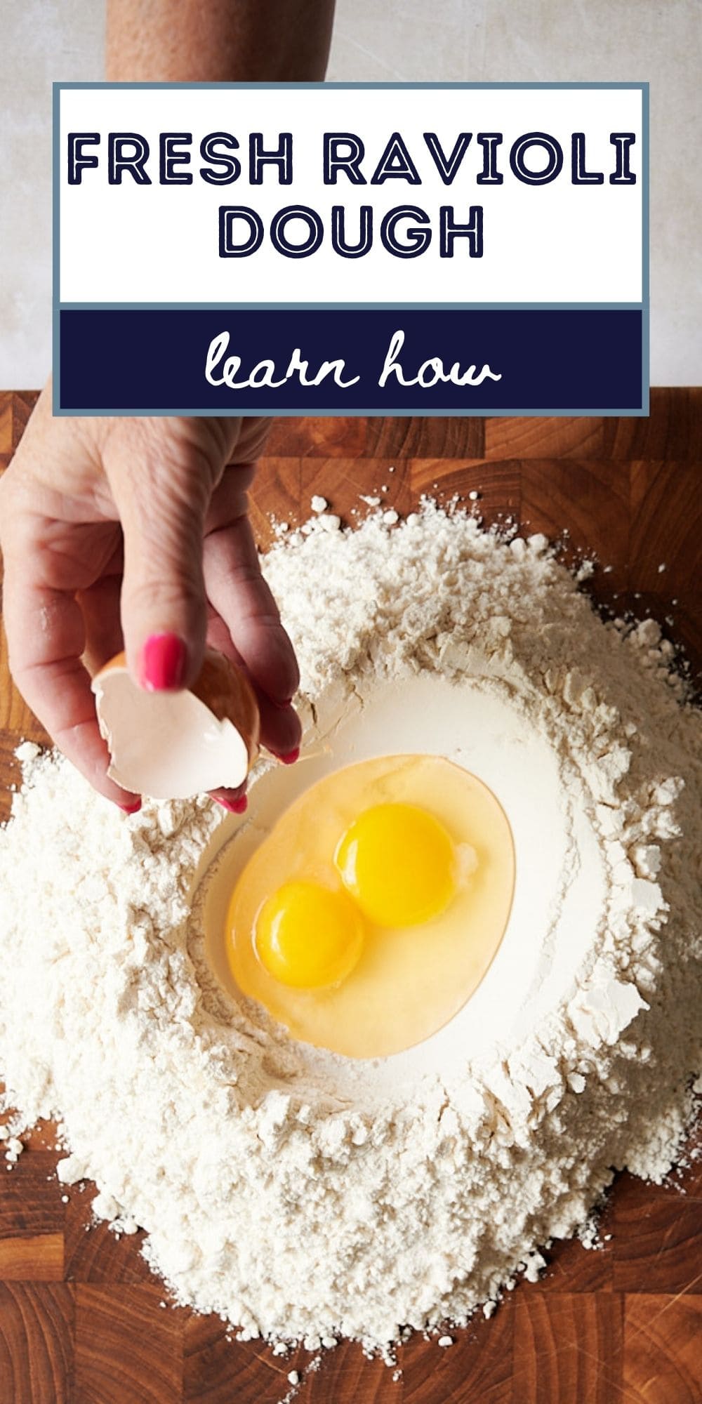 Grandma's 30 Minute Homemade Ravioli Dough | Josie + Nina