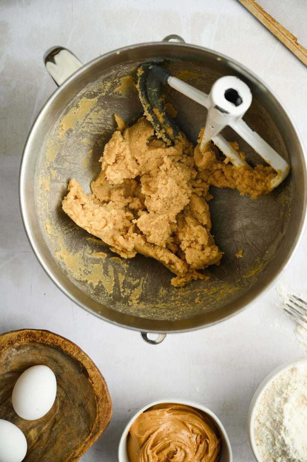 No Chill Chewy Old Fashioned Peanut Butter Cookies | Josie + Nina