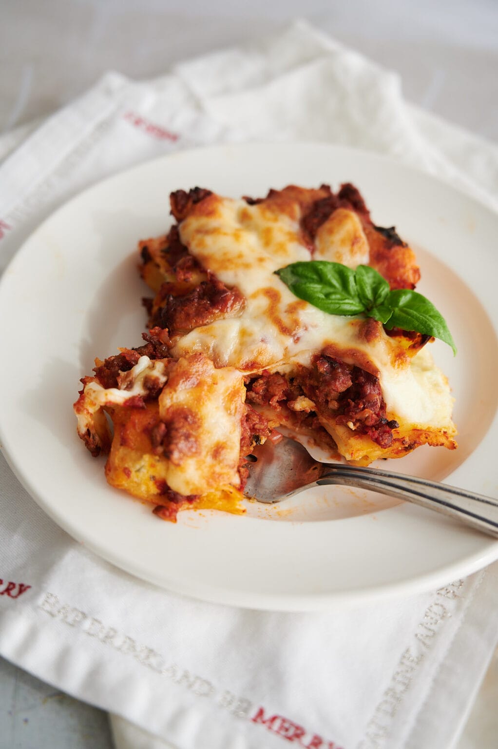 Authentic Italian Lasagna with Ricotta | Josie + Nina