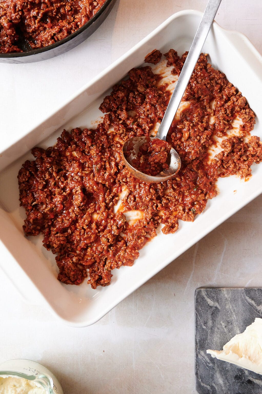 Authentic Italian Meat Lasagna with Ricotta Cheese | Josie + Nina