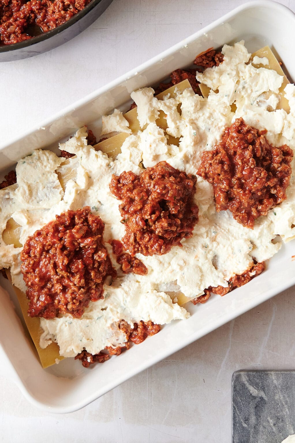 Authentic Italian Meat Lasagna with Ricotta Cheese | Josie + Nina