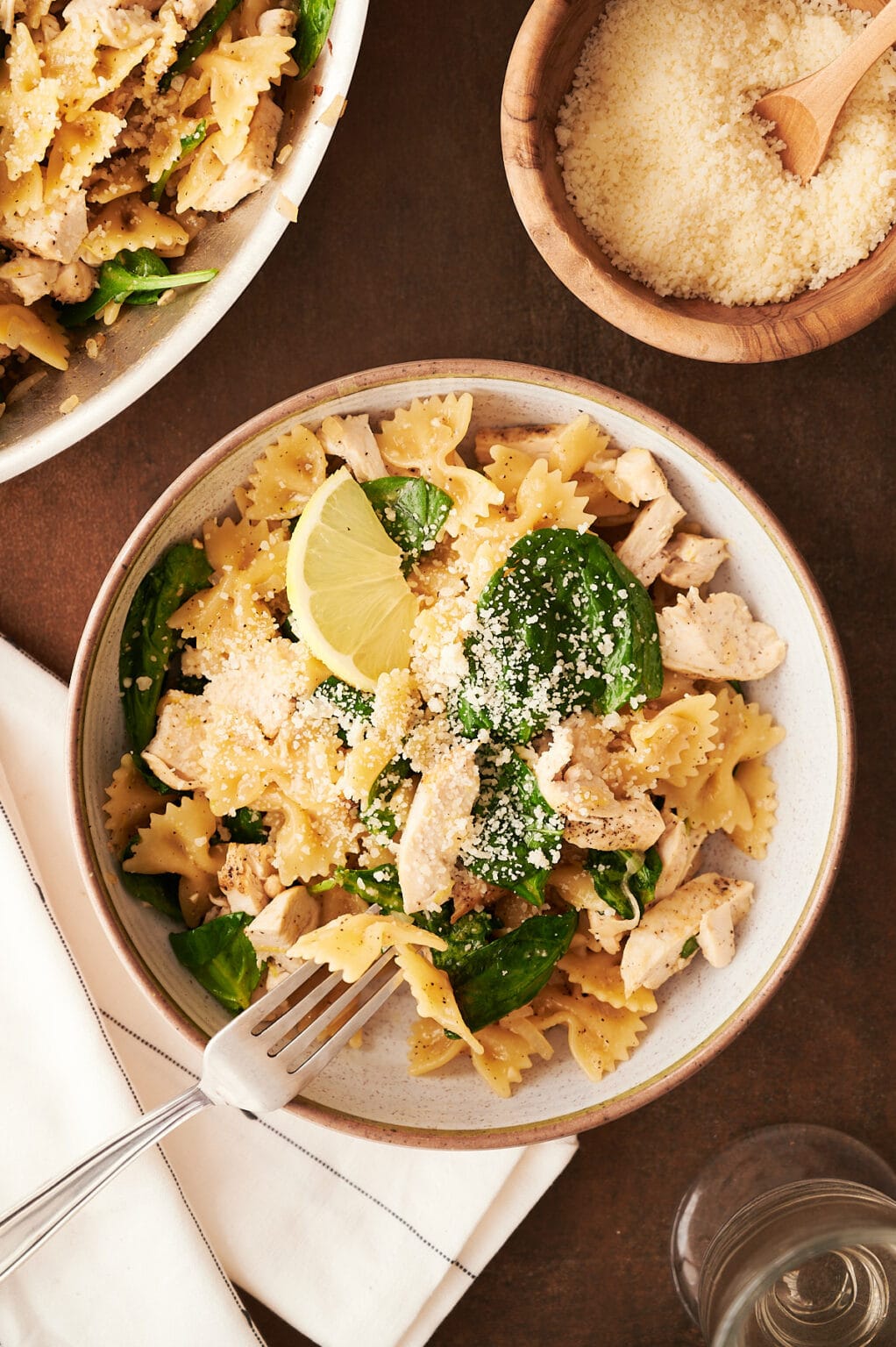 One Pan Chicken Bow Tie Pasta | Josie + Nina