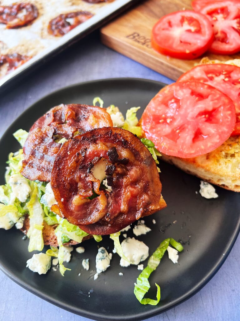 Crispy Pancetta Sandwich (PLT) | Josie + Nina