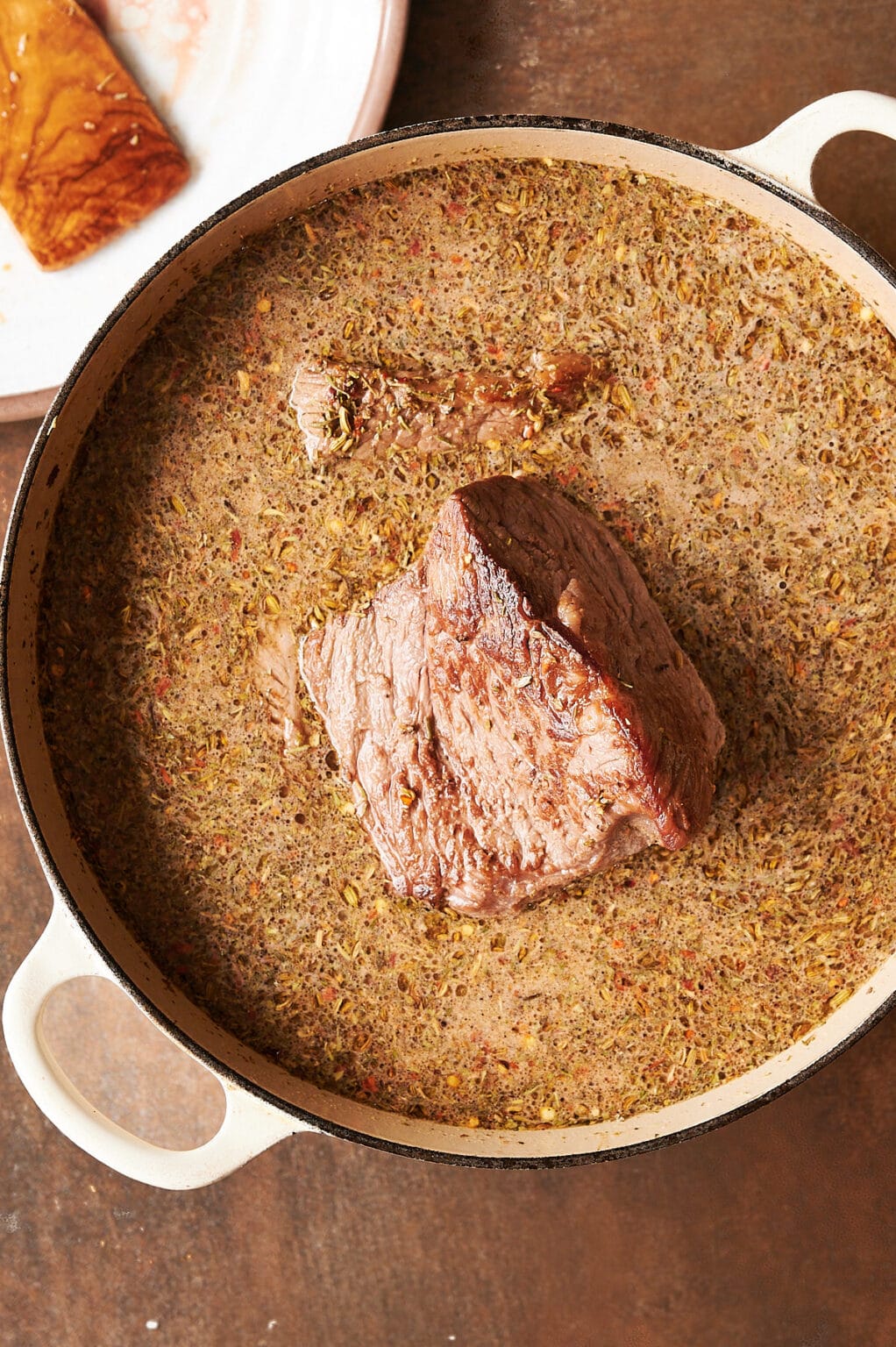 Dutch Oven Chicago Italian Beef Recipe | Josie + Nina