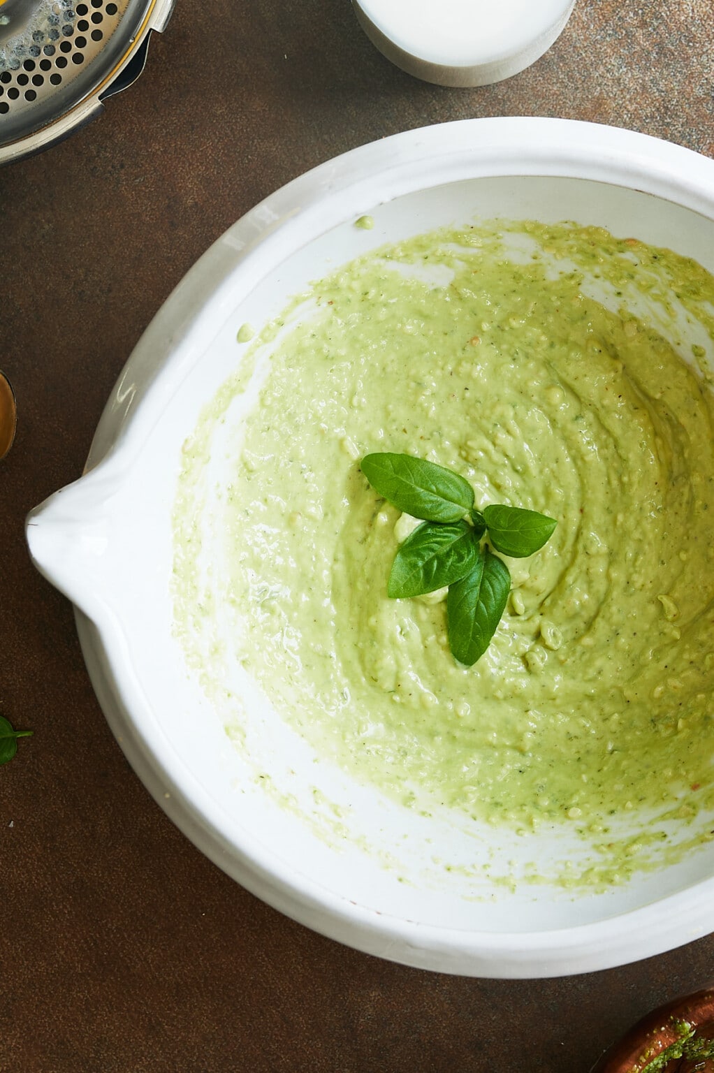 Creamy Pesto Dressing with Mascarpone | Josie + Nina