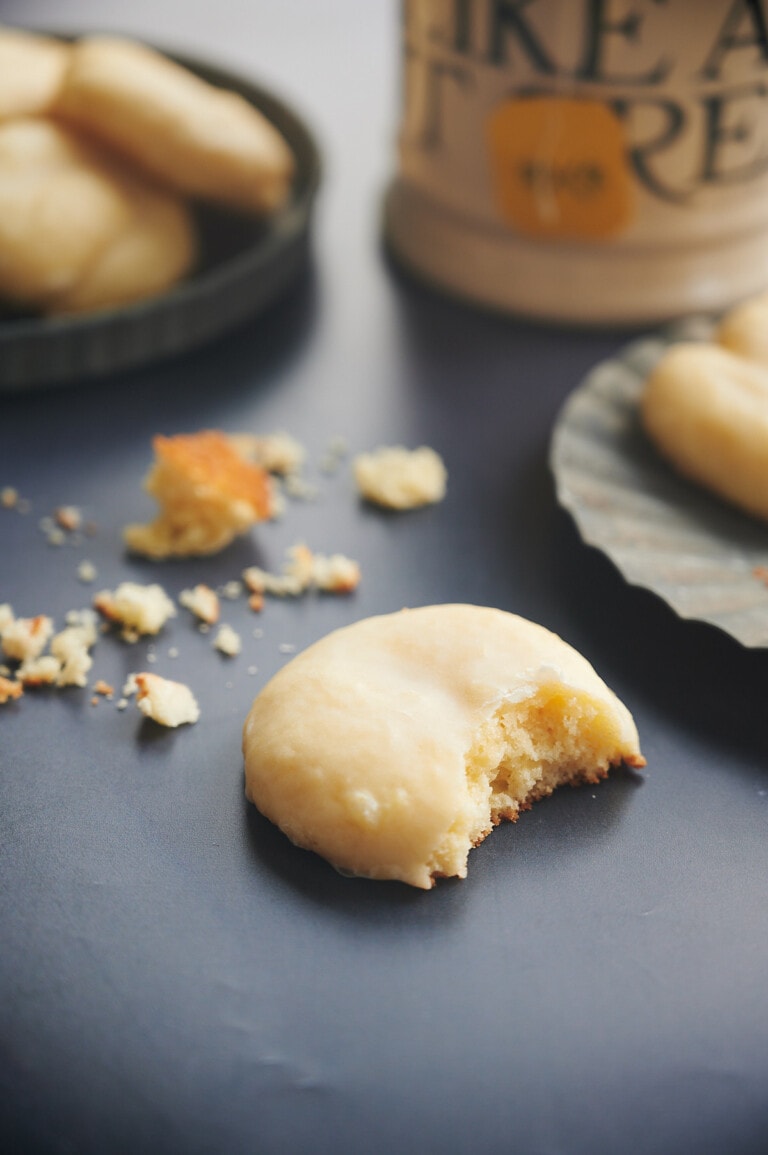 Soft Italian Lemon Knot Cookies | Josie + Nina