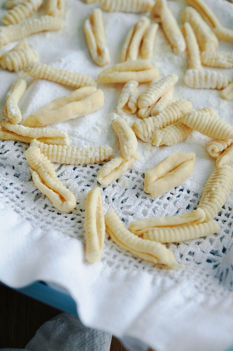 Handmade Ricotta Cavatelli (step by step) | Josie + Nina