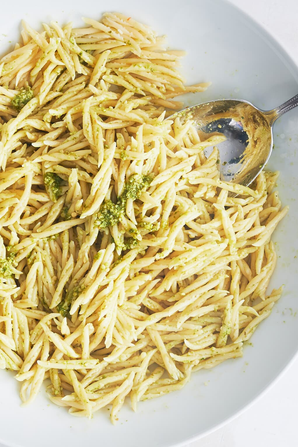 Quick Trofie Pasta with Pesto (dried pasta) | Josie + Nina