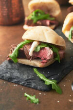 Beef Tenderloin Sliders Josie Nina