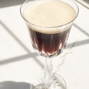 Super Foamy Italian Shakerato Iced Coffee | Josie + Nina