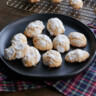 Chewy Italian Almond Cookies (Ricciarelli) | Josie + Nina