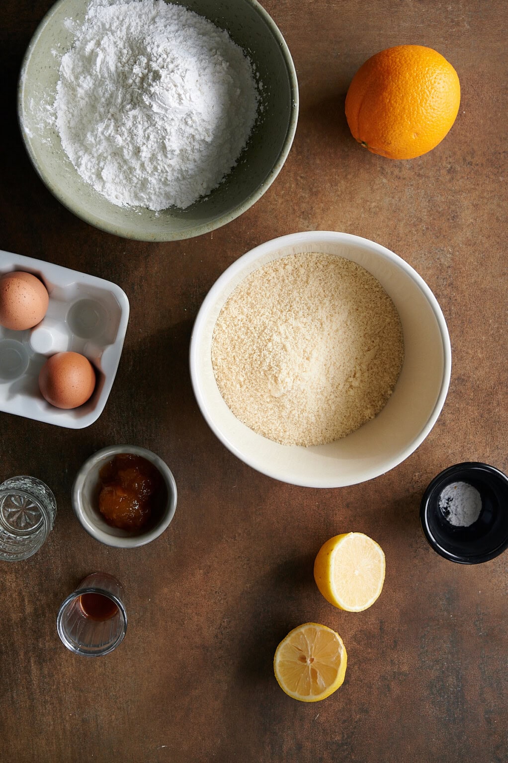 Chewy Italian Almond Cookies (Ricciarelli) | Josie + Nina