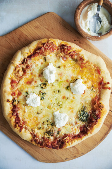 Ultimate 7 Cheese Pizza Pie | Josie + Nina