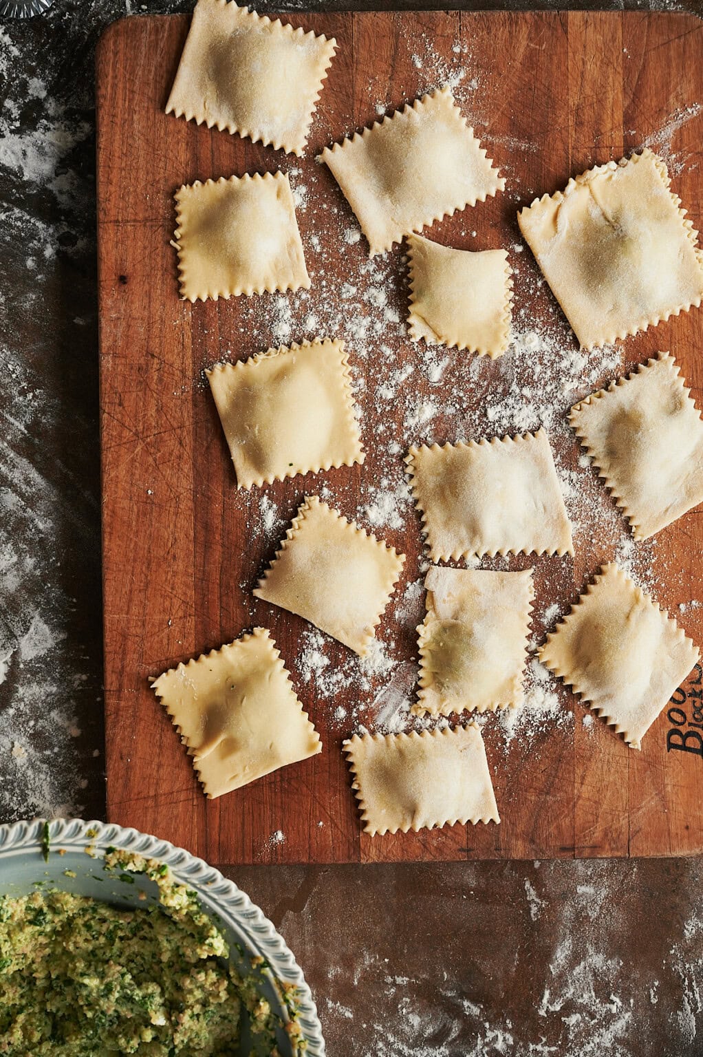 Tender Chicken Ravioli Filling with Fresh Rosemary (no ricotta) | Josie ...