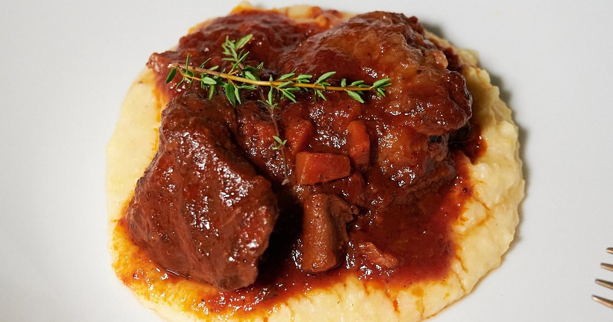 Stovetop Braised Short Ribs Ragu | Josie + Nina